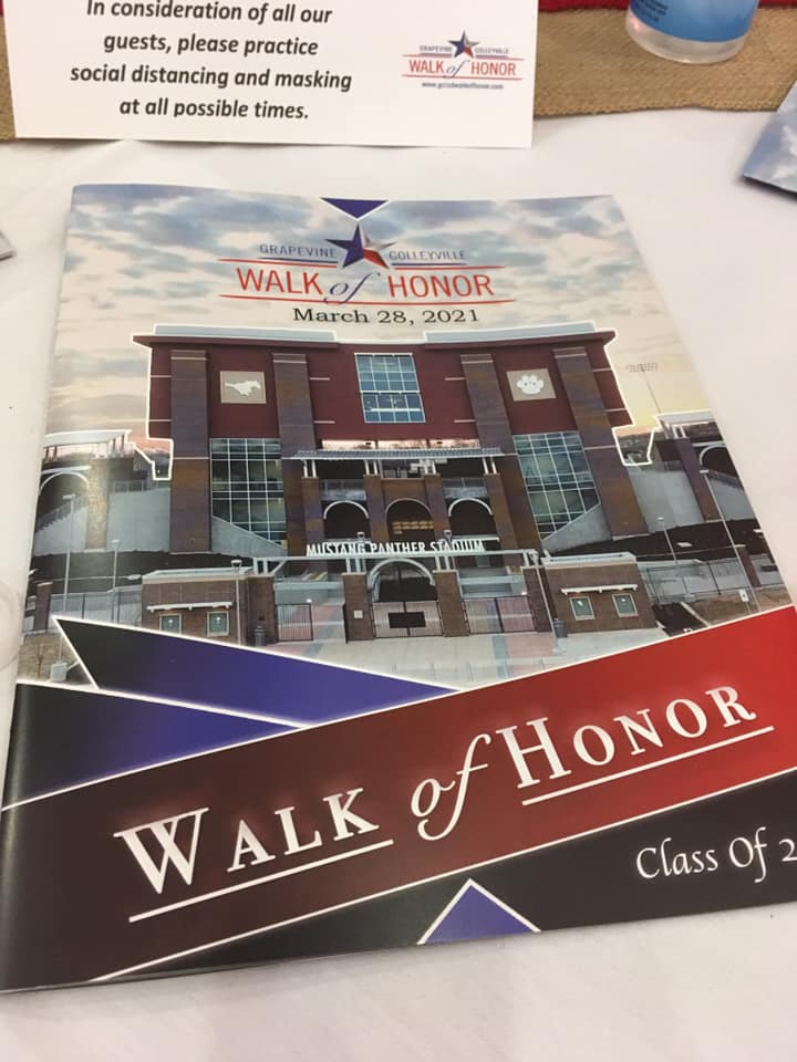 GCISD Walk of Honor Ceremony – Re-Elect Becky St. John